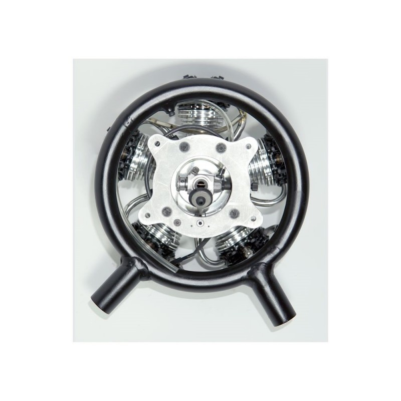 Gasoline engines - UMS radial 4 stroke engine, 5 cylinders 55cc ...