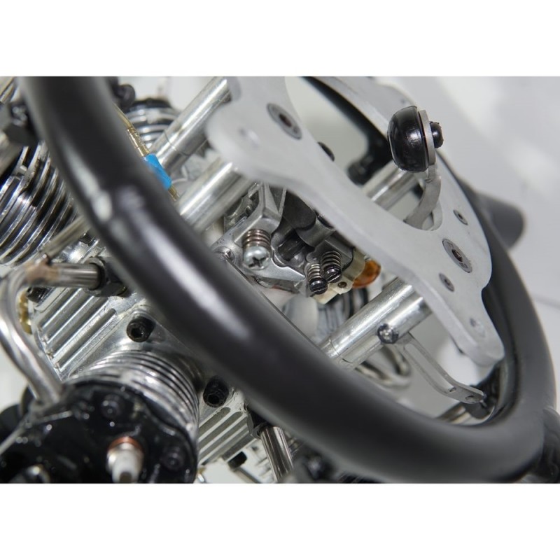 Gasoline engines - UMS radial 4 stroke engine, 5 cylinders 75cc ...