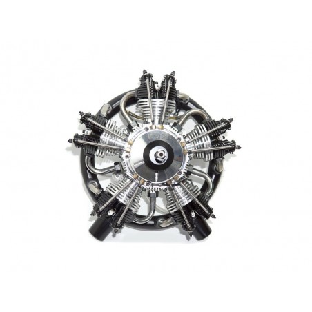 Gasoline engines - 4 stroke UMS radial engine, 5 cylinders 100cc ...