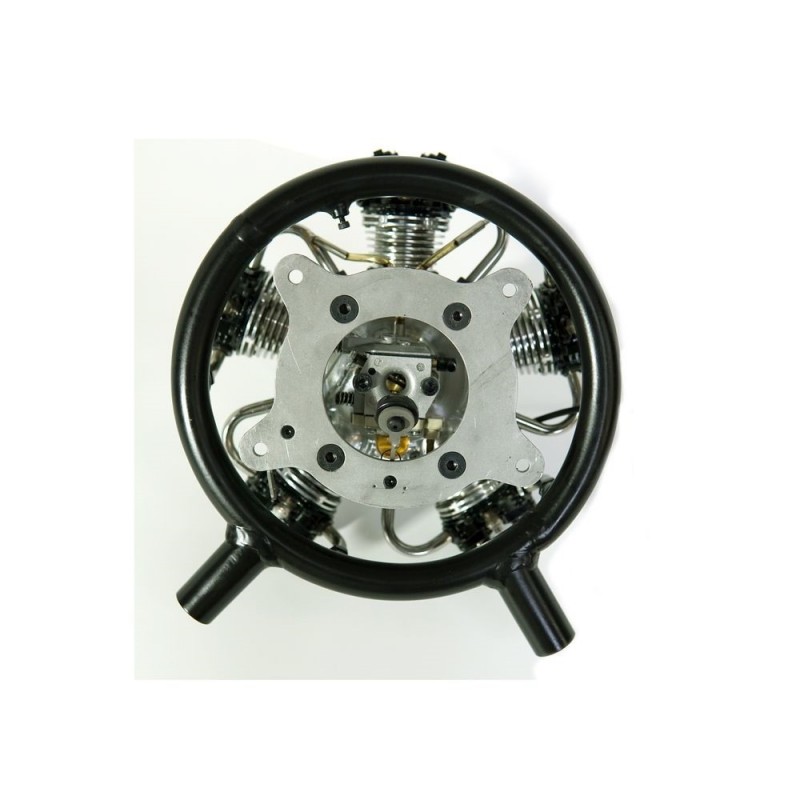 Gasoline engines - 4 stroke UMS radial engine, 5 cylinders 100cc ...