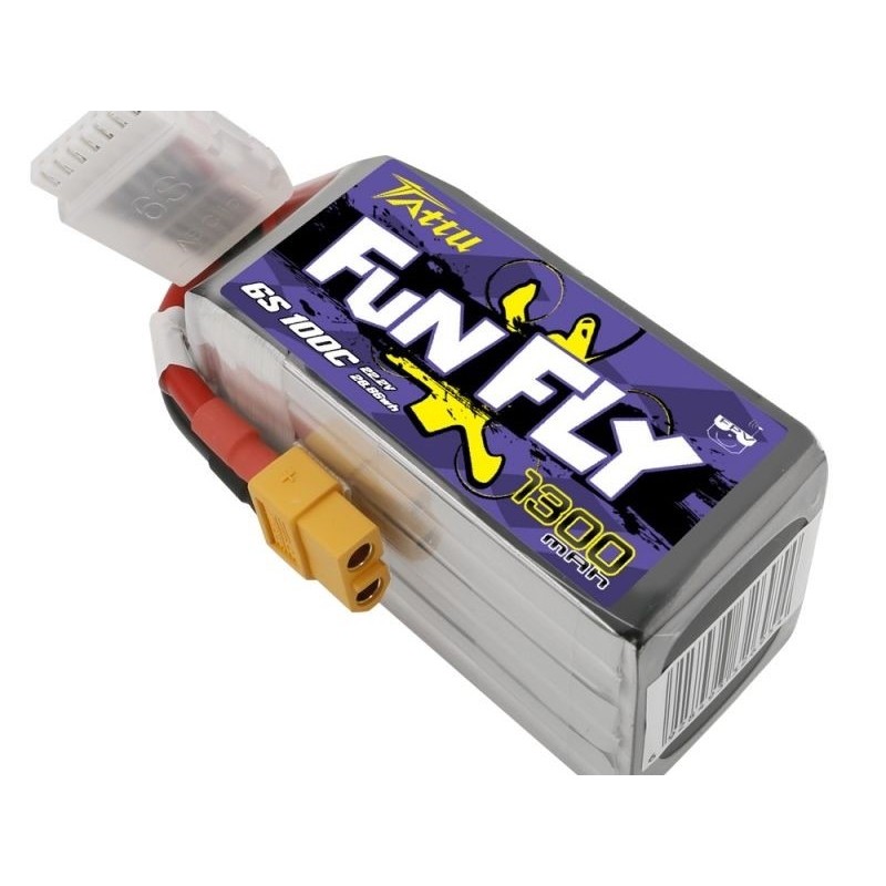 RC aircraft propulsion batteries - Tattu lipo Funfly Series 6S 22.2V ...
