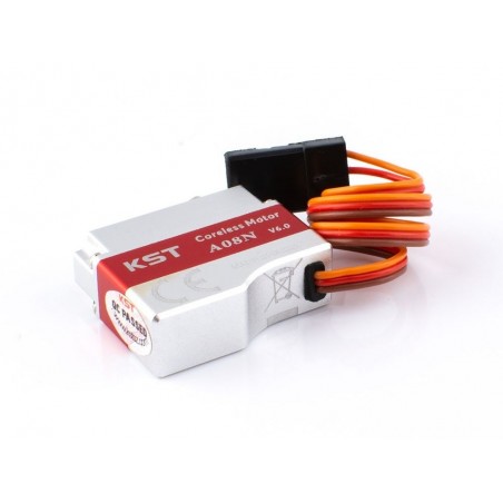 Servos - Servo micro KST A08N V6.0 HV (7g, 3.2kg.cm, 0.09s/60°) - FLASH RC