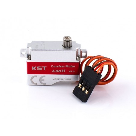 Servos - Servo micro KST A08H V6.0 HV (7g, 3.2kg.cm, 0.09s/60°) - FLASH RC