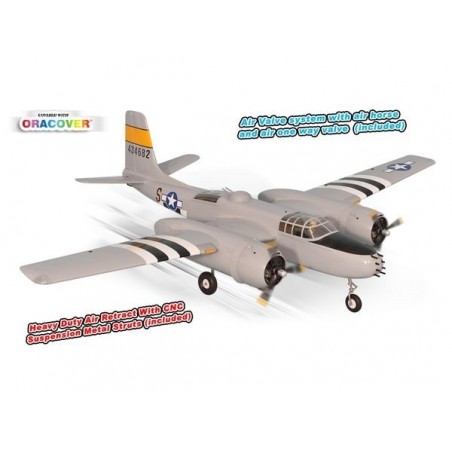Warbirds RC - Phoenix Model A-26 Invader Twin GP/EP ARF 2.30m - FLASH RC
