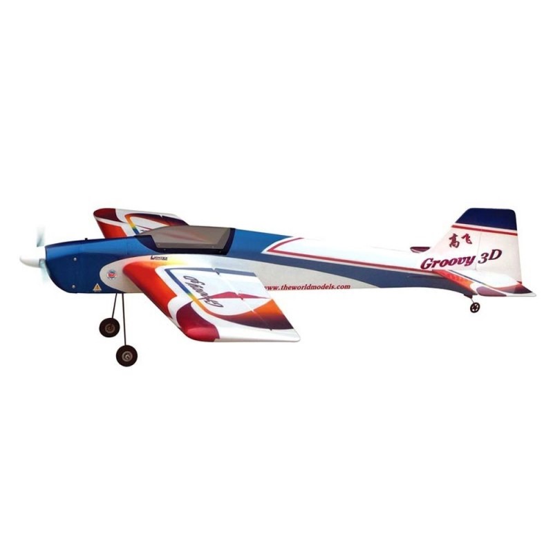 RC Aerobatic Aircraft - ARF GROOVY 3D 1.00M with brushless motor - FLASH RC