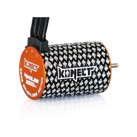Combo - Konect Combo Brushless 1/10 : esc 50A + motor 3652SL 4000KV + prog. card - FLASH RC