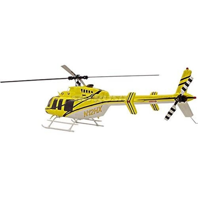 Fuselages, accessories Helicopter - Bell 407 Compactor Yellow Black KIT ...