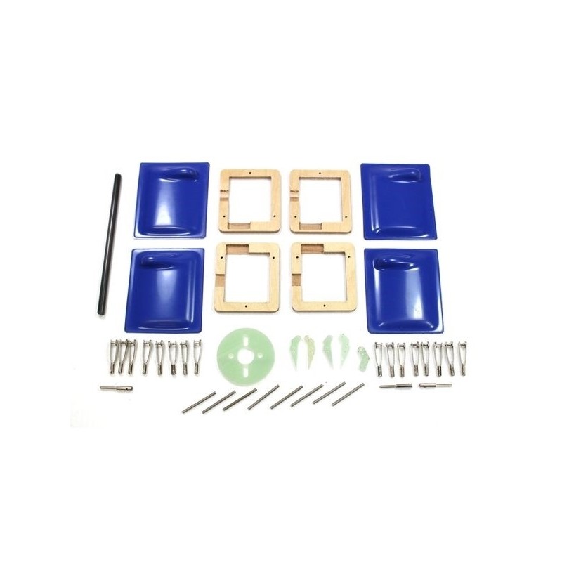 RC Gliders - Typhoon PLUS all fiber approx.2.90m white & blue RCRCM ...