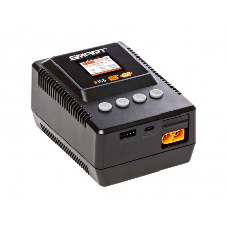 Chargers - Charger Spektrum Smart S155 G2 1x55W AC 220V - FLASH RC