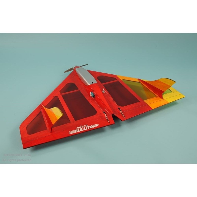 RC Flying Wings - micro BULLIT 0,58m KIT LASER - FLASH RC