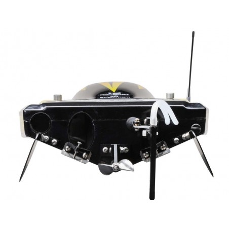 Lanchas RC - Proboat Sonicwake V2 36 BL Rojo/Negro RTR - FLASH RC