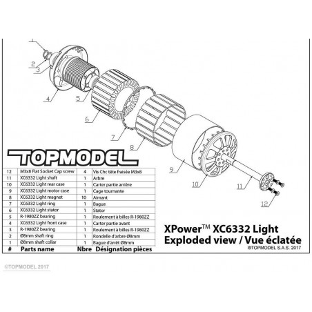 Outrunner - XPower XC6332/Light engine - FLASH RC