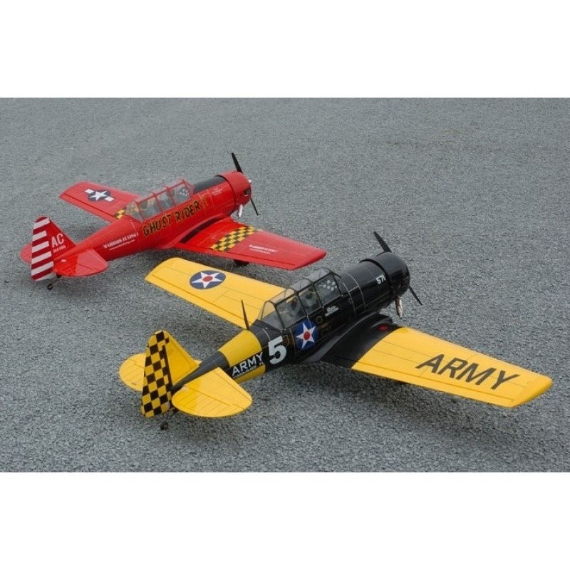 Warbirds RC - VQ Model AT-6 Texan 1.54m black version - FLASH RC