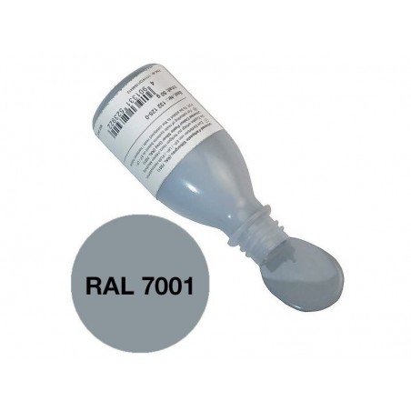 Epoxy coloring pastes - Epoxy coloring paste gray (RAL 7001) 50g R&G ...
