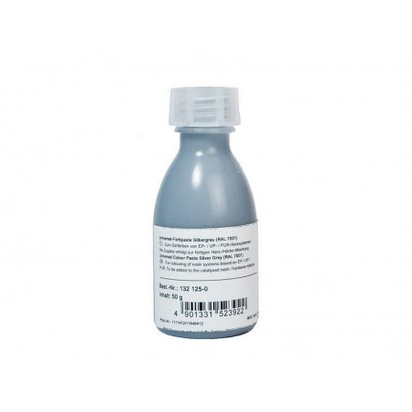 Epoxy coloring pastes - Epoxy coloring paste gray (RAL 7001) 50g R&G ...