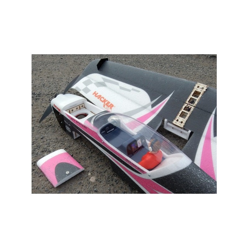 RC Aerobatic Aircraft - Hacker Aircraft model MX 2 blue ARF approx.1 ...