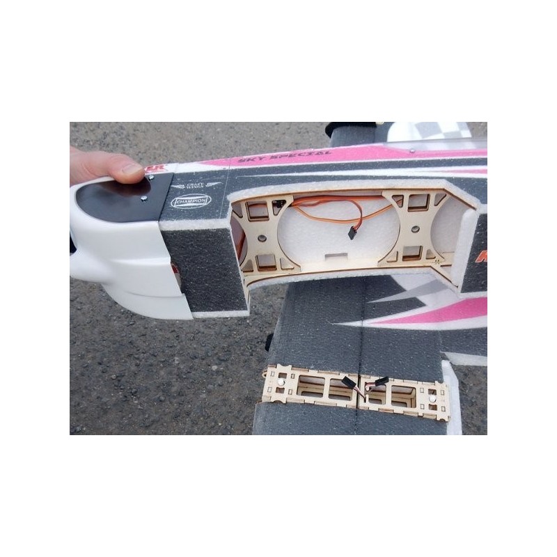 Aeromobile acrobatico RC - Hacker modello MX 2 blu ARF circa 1,20m ...