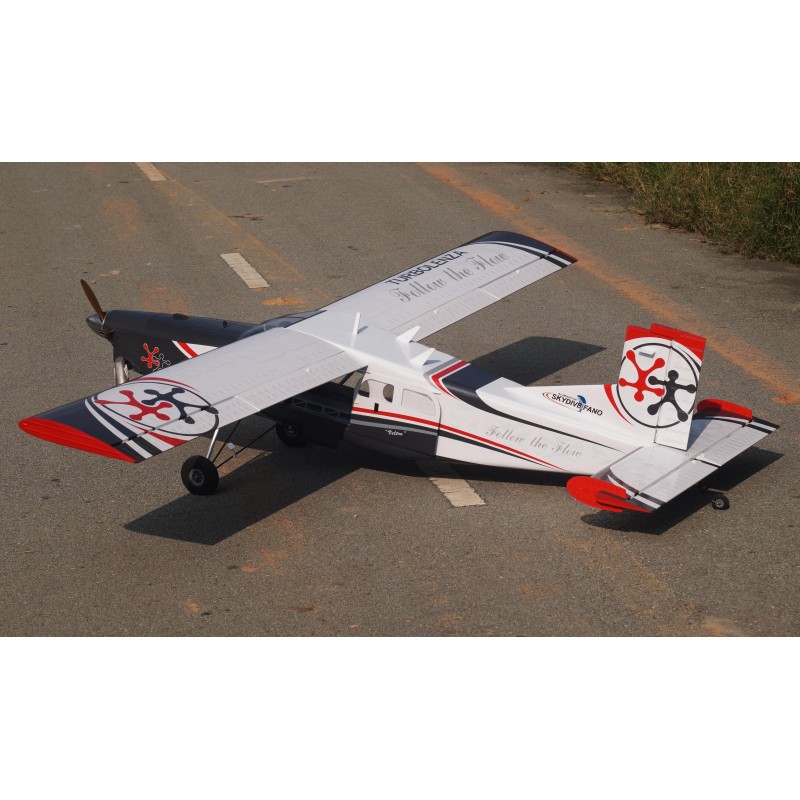 Avion VQ ModelPilatus PC-6 30cc size EP-GP - Turbo Lenza version - FLASH RC