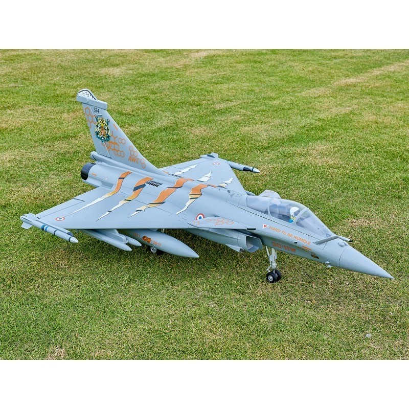 RC-Jets - Jet Dassault Rafale 64mm EDF PNP Kit (Grey/Tiger) + Reflex ...