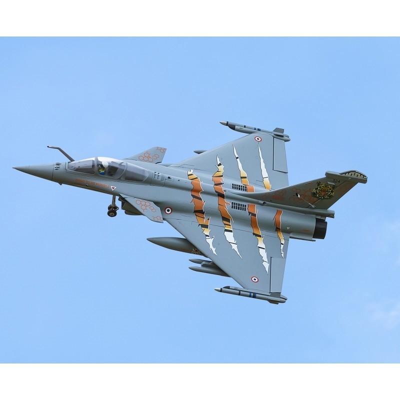 RC-Jets - Jet Dassault Rafale 64mm EDF PNP Kit (Grey/Tiger) + Reflex ...