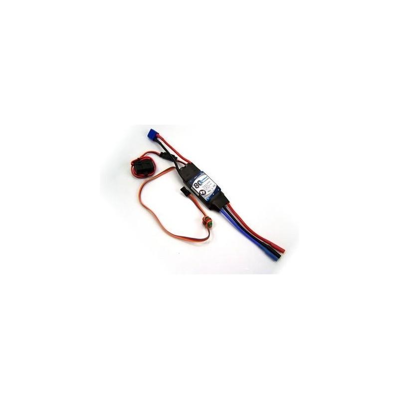 Brushless - Brushless Controller 80A V2 - XC8018BA Dualsky - FLASH RC