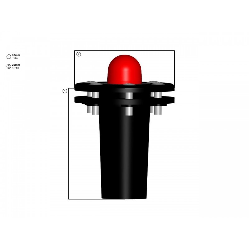 Electronic / magnetic switches - Magnetic switch Emcotec for SPS (green ...