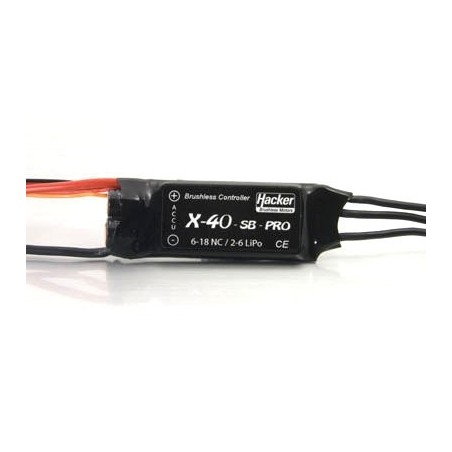 Brushless - Controller Hacker 40A - X40 SB pro - FLASH RC