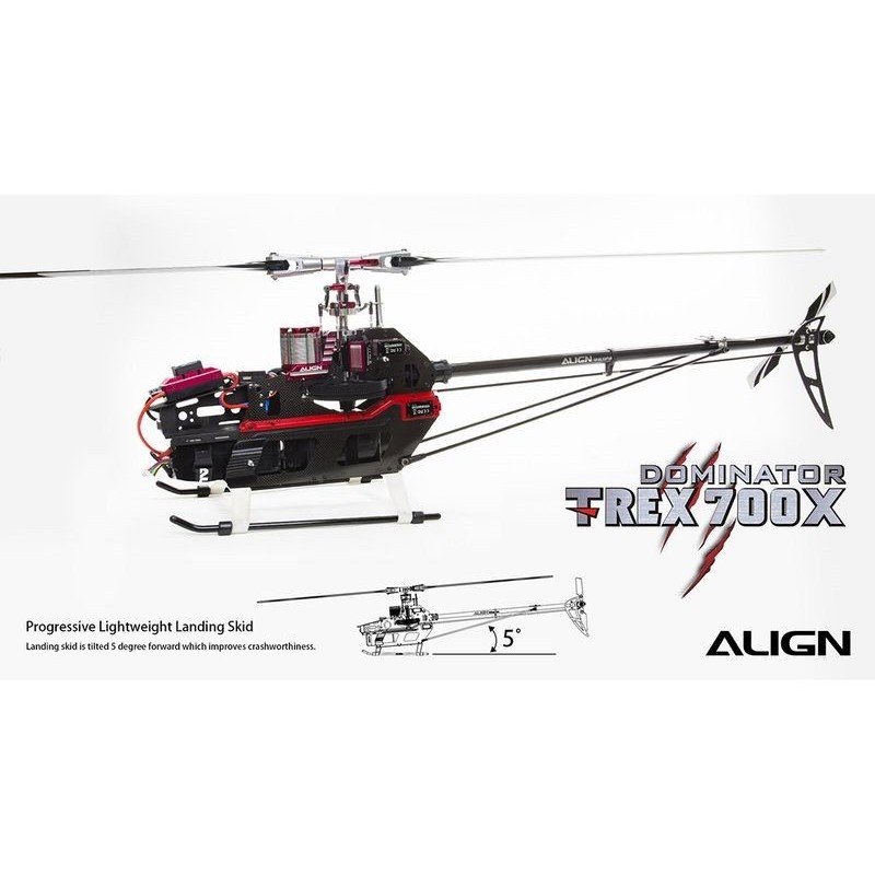 Helicópteros RC - Align T-REX 700X Super Combo (RH70E23X) - FLASH RC