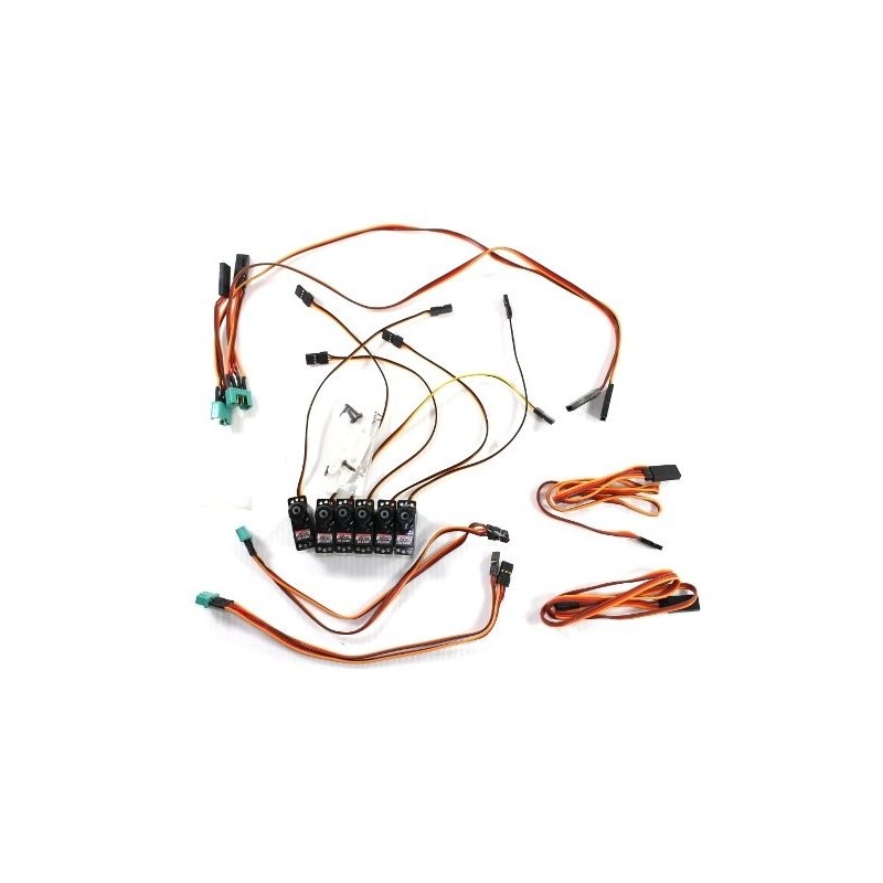 Electronic parts and accessories - M6/UNI Funray servo and cable set ...