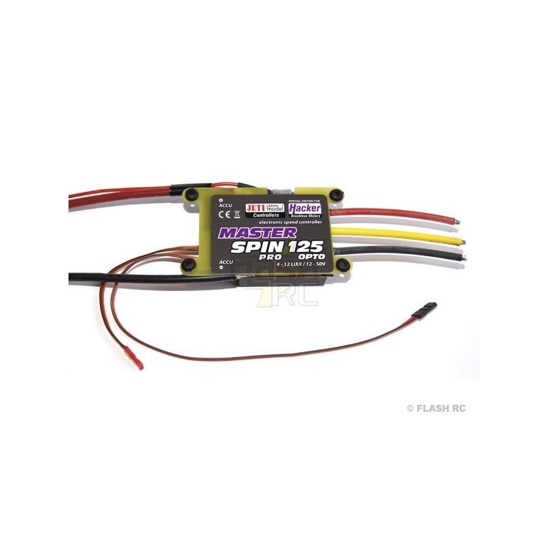 Brushless - Jeti SPIN 125 Pro OPTO CONTROLLER - FLASH RC