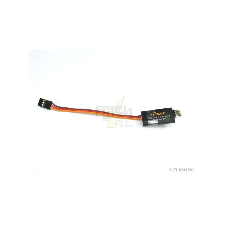 SBUS Futaba accesorios y conectores - SBUS->PWM Decoder 4 Servos Frsky ...