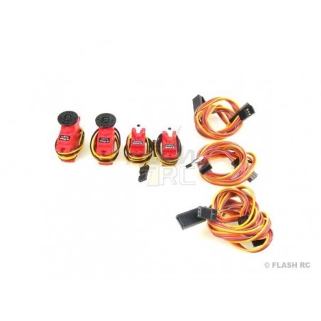 Componentes electrónicos y accesorios - Servo set para SOLIUS Multiplex ...