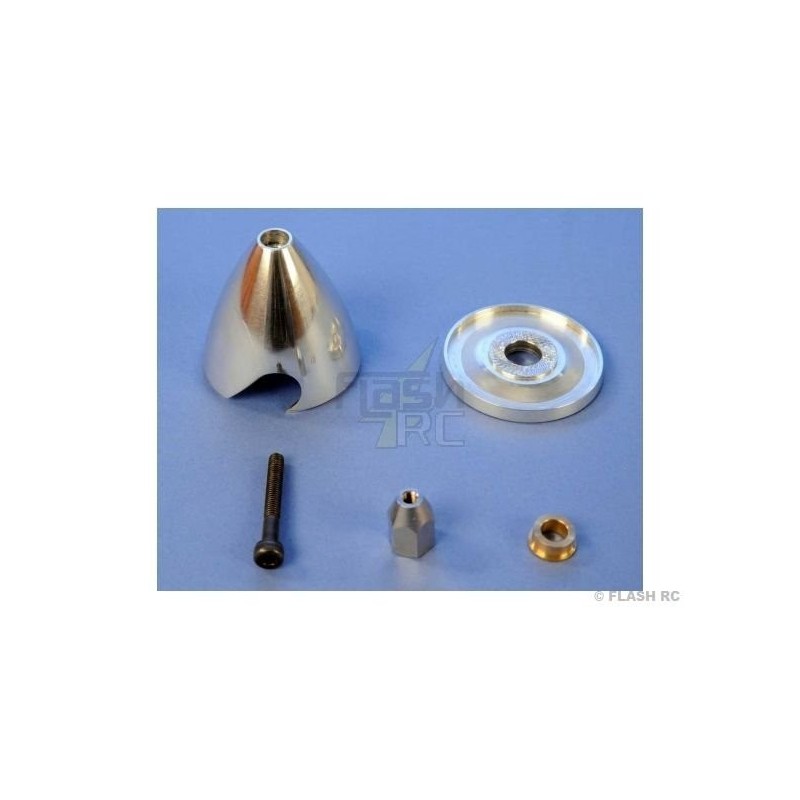Aluminium cones (fixed propellers) - Aluminium cone Ø95mm - FLASH RC