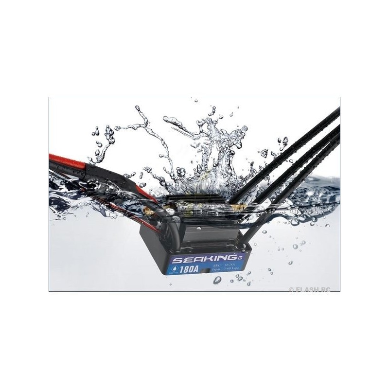 RC boat controllers - Brushless boat controller SeaKing 180A V3 CTP ...