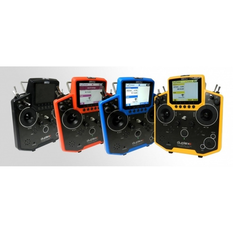 Radio controls - Jeti DS12 Blue Multimode 2.4Ghz Duplex - FLASH RC