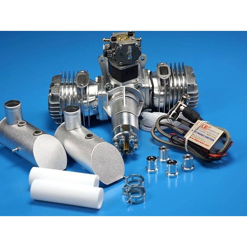 Gasoline engines - 2 stroke gasoline engine DLE-111 V3 - Dle Engines - FLASH RC