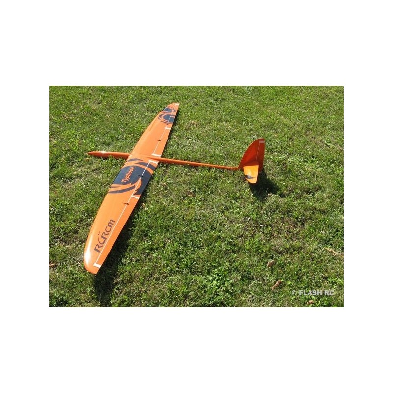 RC Gliders - Typhoon Full Carbon approx.2.00m orange & black RCRCM ...