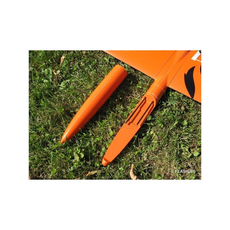 RC Gliders - Typhoon Full Carbon approx.2.00m orange & black RCRCM ...