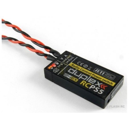 Electronic / magnetic switches - RC Power Switch 5A JR - Jeti - FLASH RC