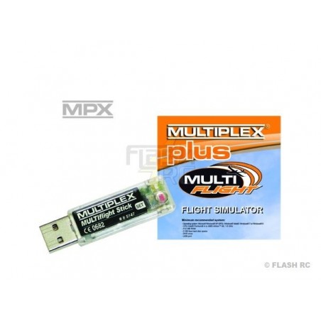 Flight Simulators - Multiflight PLUS Simulator + M-Link Stick MULTPLEX ...