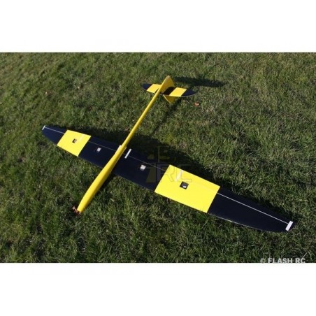 RC Gliders - Tomcat all fiber approx.2.60m yellow & black RCRCM - FLASH RC