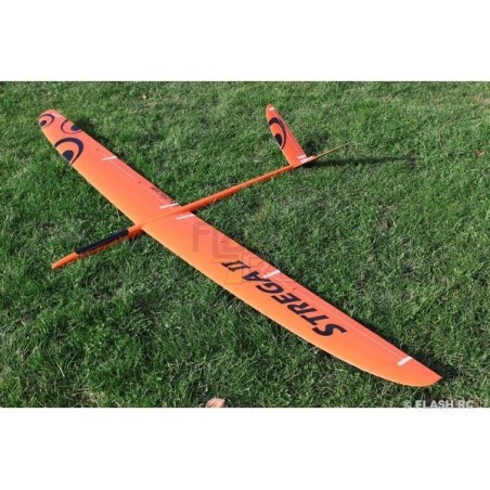 Planeurs RC - Strega 2 tout fibre env. 2.73m orange & noir RCRCM - FLASH RC