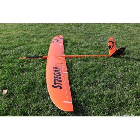 Planeurs RC - Strega 2 tout fibre env. 2.73m orange & noir RCRCM - FLASH RC