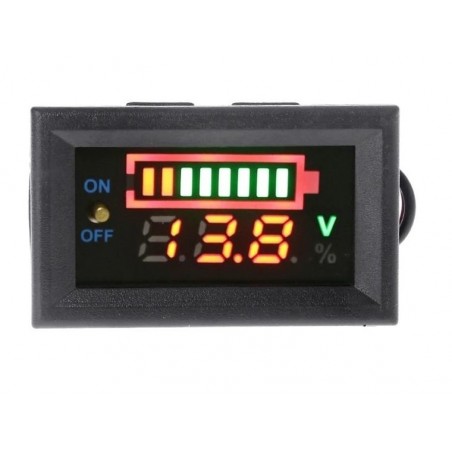 Voltmeters - Digital voltmeter 12V lead battery - FLASH RC