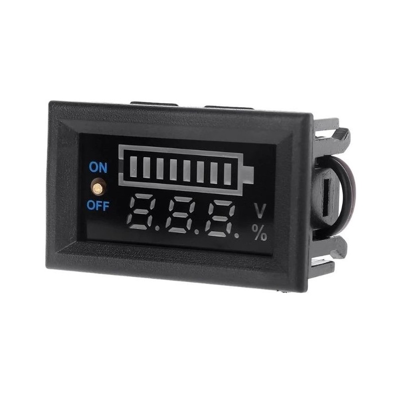 Voltmeters - Digital voltmeter 12V lead battery - FLASH RC