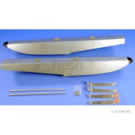 Floats - Wooden floats for aircraft up to 5kg VQ ModeL - FLASH RC