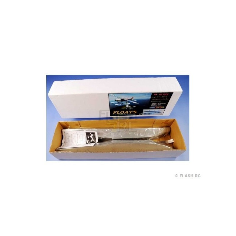 Floats - Wooden floats for aircraft up to 5kg VQ ModeL - FLASH RC