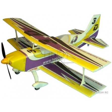 RC Aerobatic Aircraft - Hacker model 3D ver t ARF approx.1.00m - FLASH RC