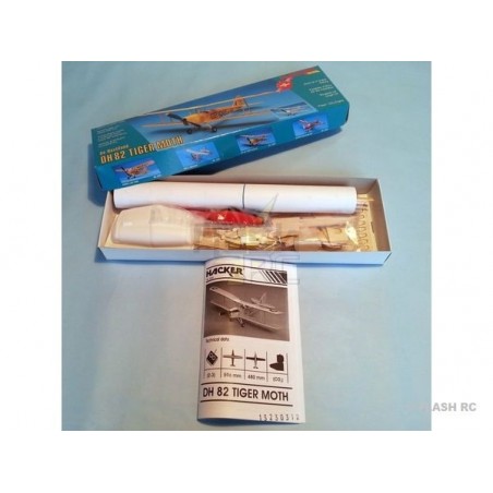 RC-Flugzeugmodelle - Bausatz Flugzeug Hacker model DH82 Tiger Moth env ...