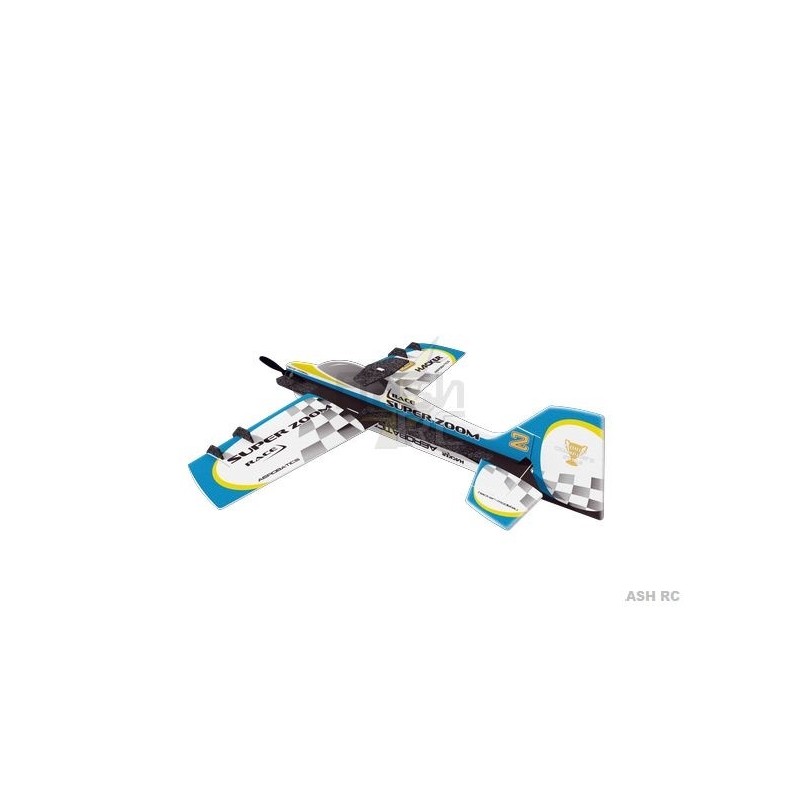 RC Aerobatic Aircraft - Hacker Aircraft model Super Zoom Race blue ARF ...